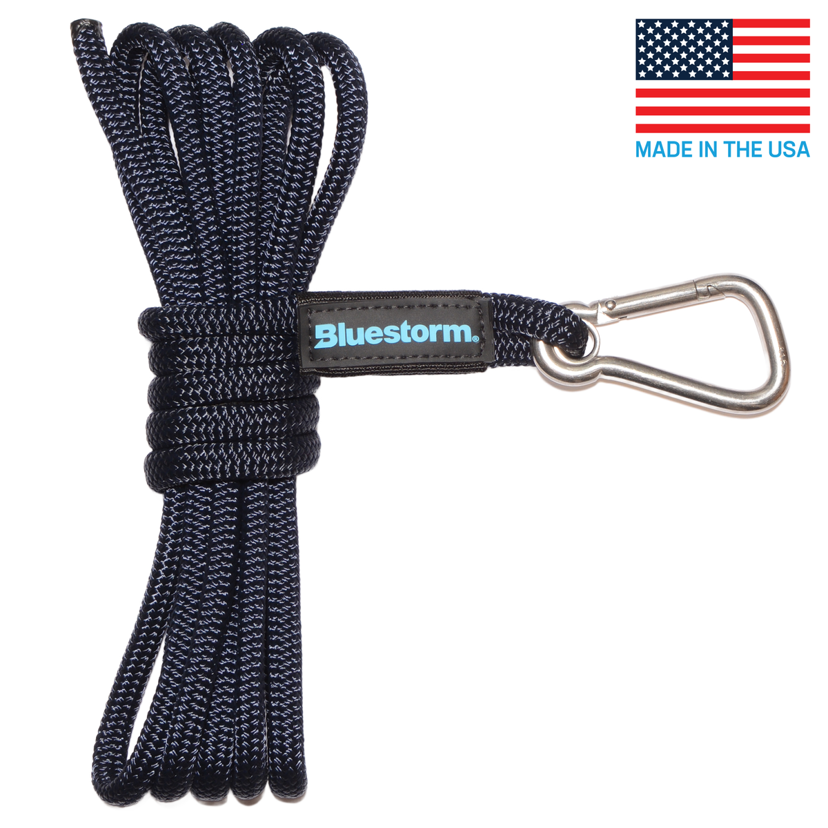 Double Braid Launch Lines with Stainless Steel Clip